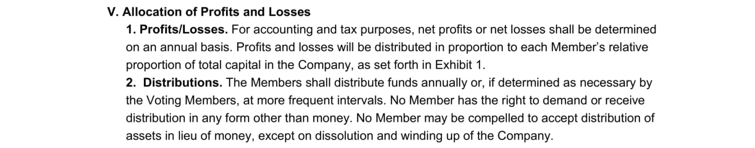 Free LLC Operating Agreement Template | PDF & Word