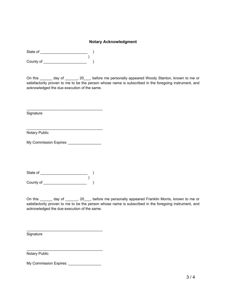 Free Boat Bill of Sale Template - By State | PDF & Word