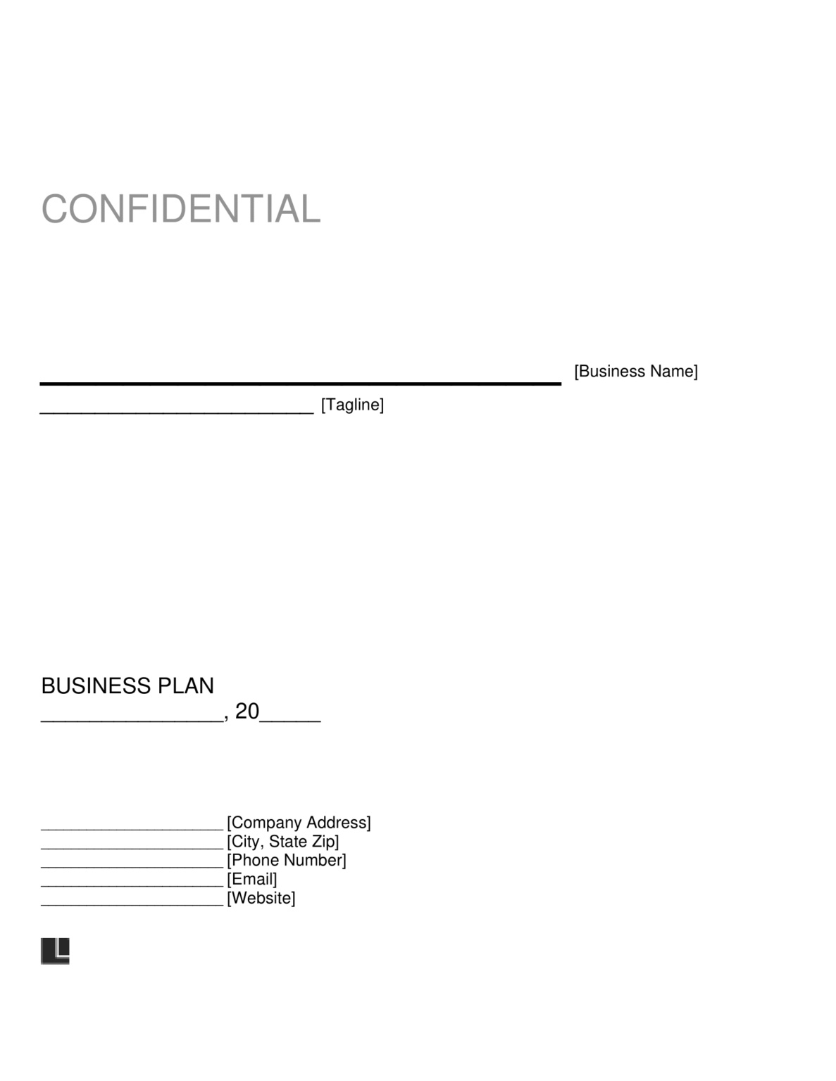 Free Business Plan Templates for Startups & Businesses