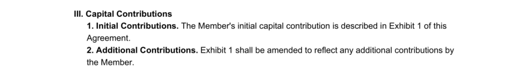 Single-Member LLC Operating Agreement Template | PDF & Word Download ...