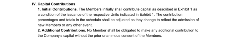 Free LLC Operating Agreement Template (2023) | Legal Templates