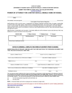 Free Florida Power of Attorney Forms | PDF & Word