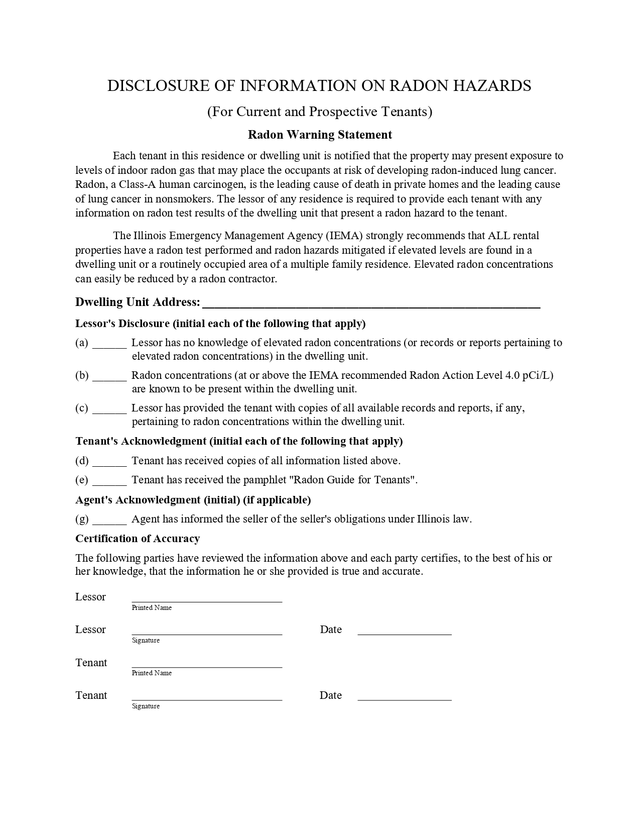 Free Illinois Residential Purchase Agreement | PDF & Word