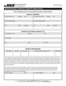 Free Maryland Power of Attorney Forms | PDF & Word