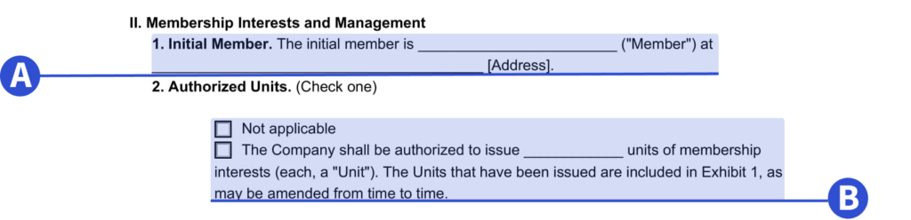 Single-Member LLC Operating Agreement Template | PDF & Word Download ...