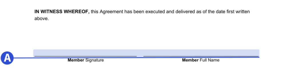 Single-Member LLC Operating Agreement Template | PDF & Word Download ...