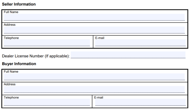 Free Boat (Vessel) Bill of Sale Template | PDF & Word