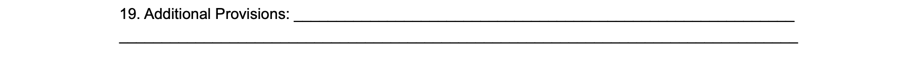 Free Lease Amendment Template | PDF & Word