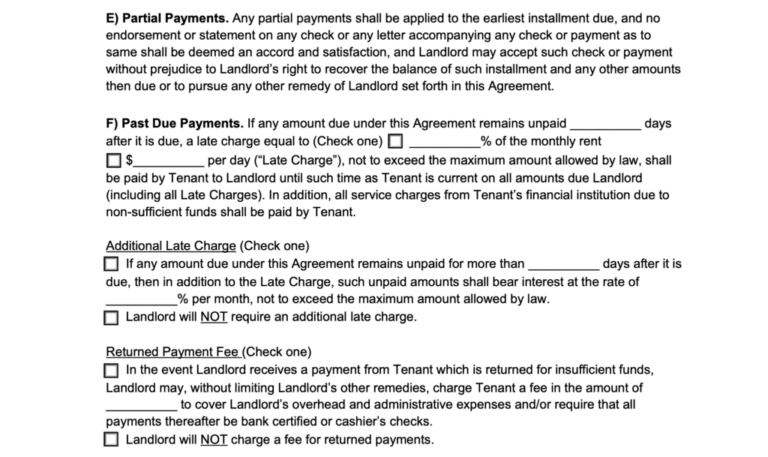 Free Commercial Lease Agreement Template | PDF & Word