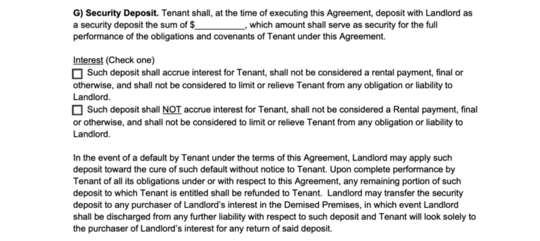Commercial Lease Agreement Template | PDF & Word Download | BoloForms