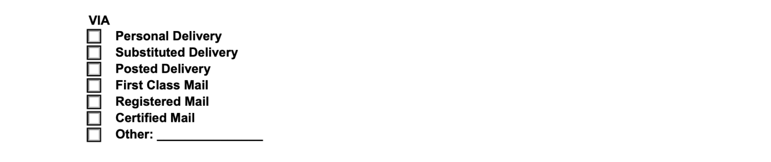 Free Notice To Vacate Letter | PDF & Word