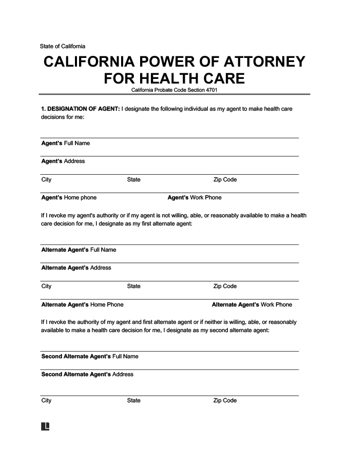 What Is A Ca Non Durable Power Of Attorney