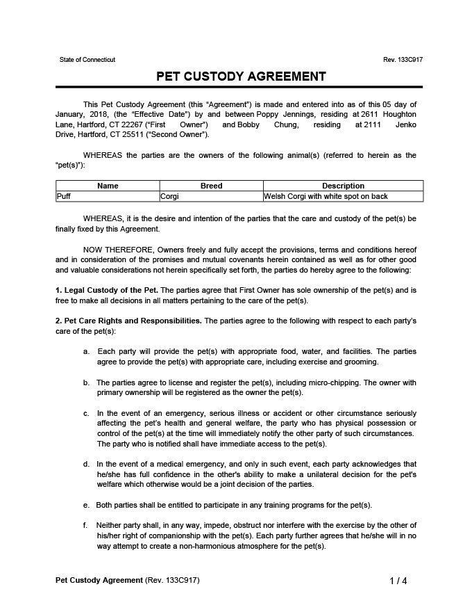 Pet Ownership Relinquishment Form Pet Friendly Hotels Near ME