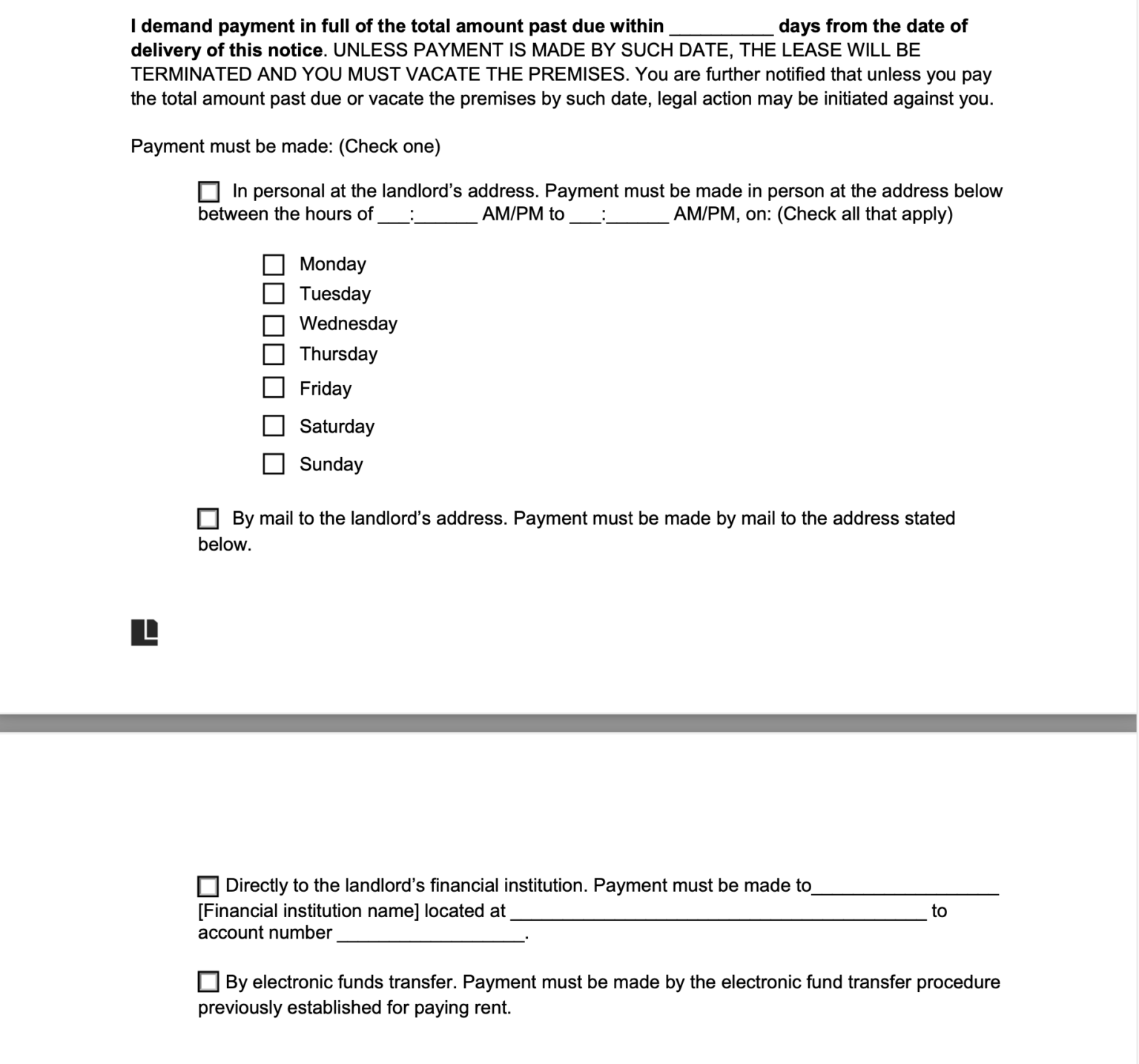 Free Eviction Notice Templates | PDF & Word