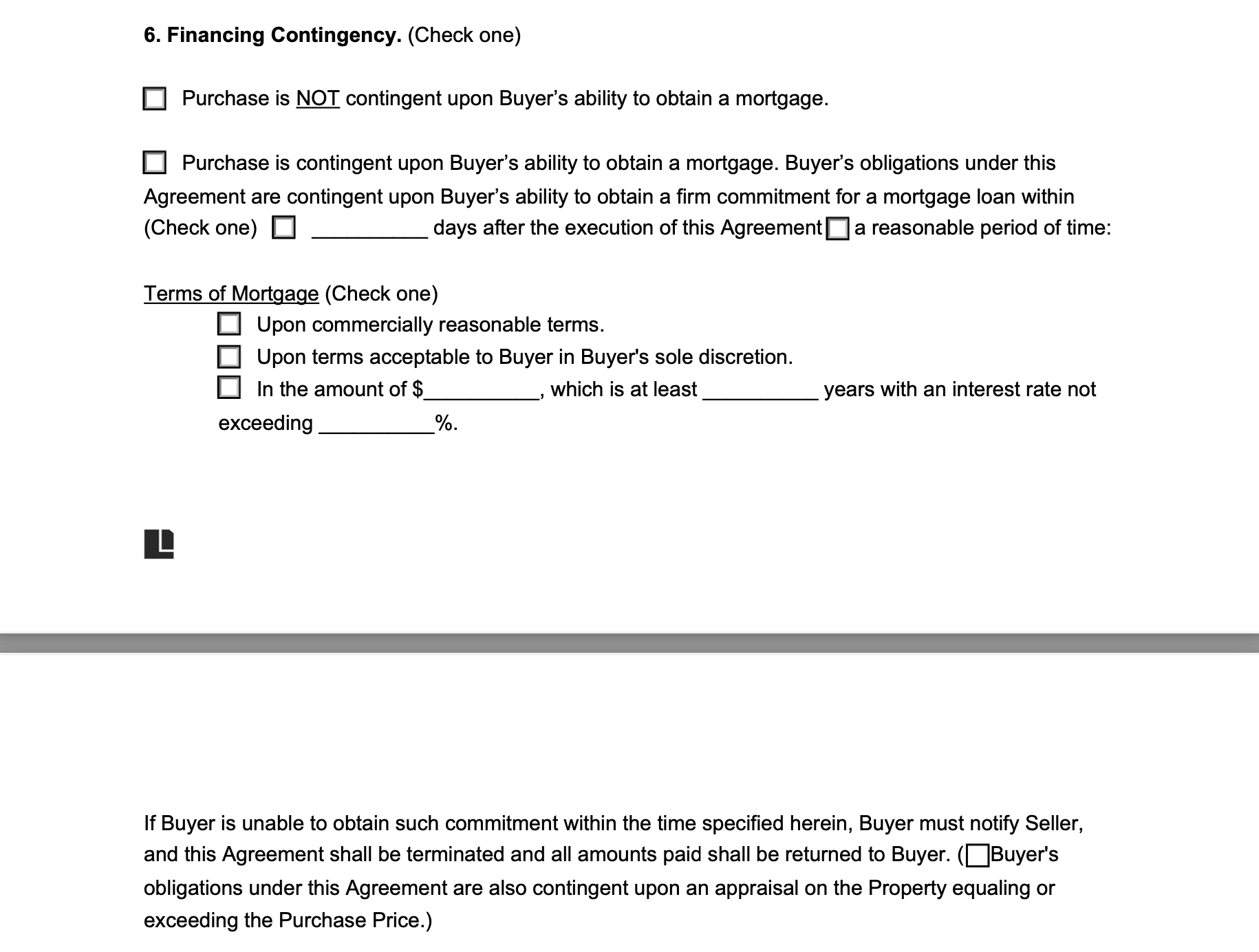 Real Estate Purchase Agreement Template | PDF & Word Download | BoloForms