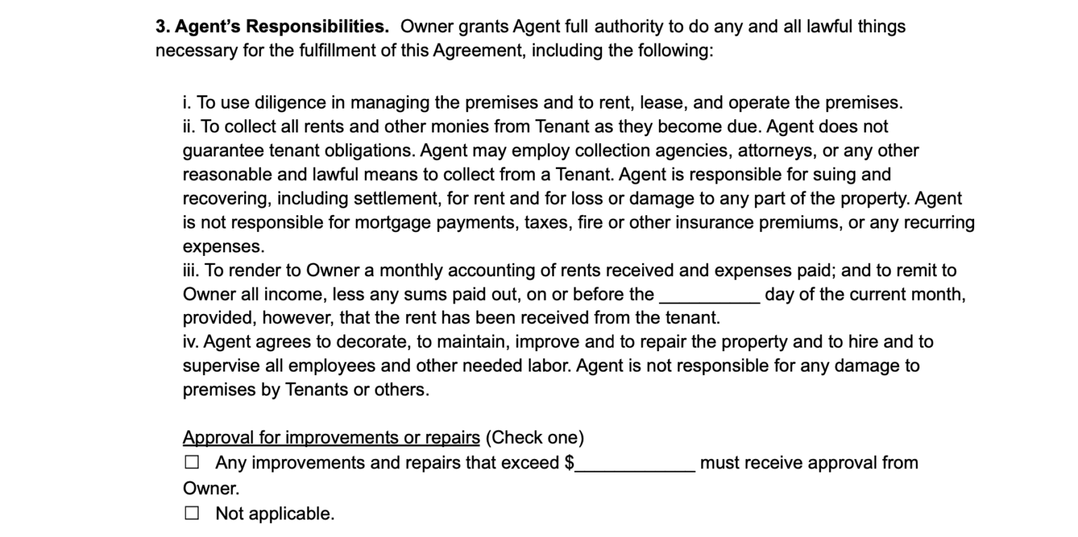 Property Management Agreement | Legal Templates